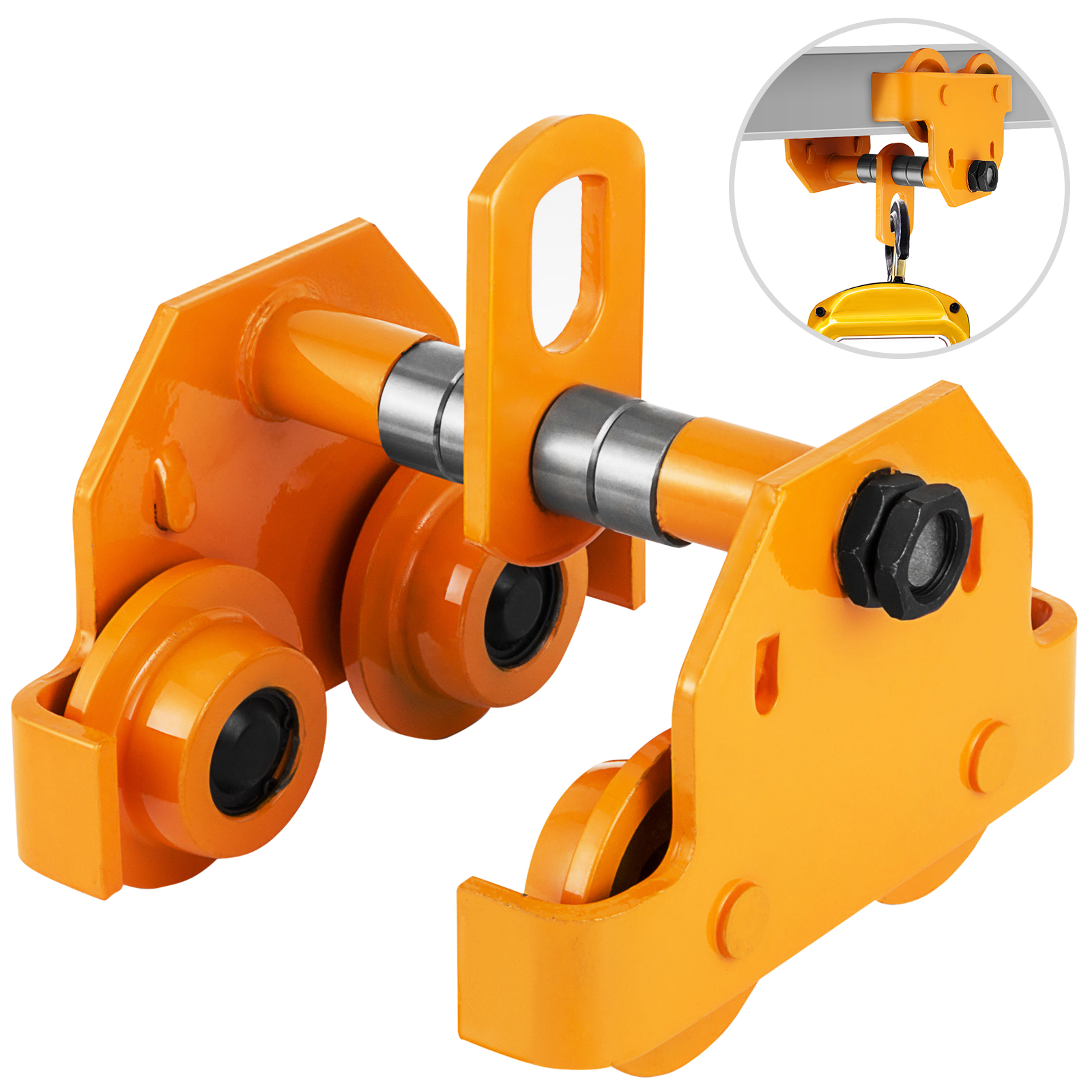 VEVOR 0 5 Ton Laufkatze Hallenkran Kran Rollfahrwerk Handfahrwerk F r T