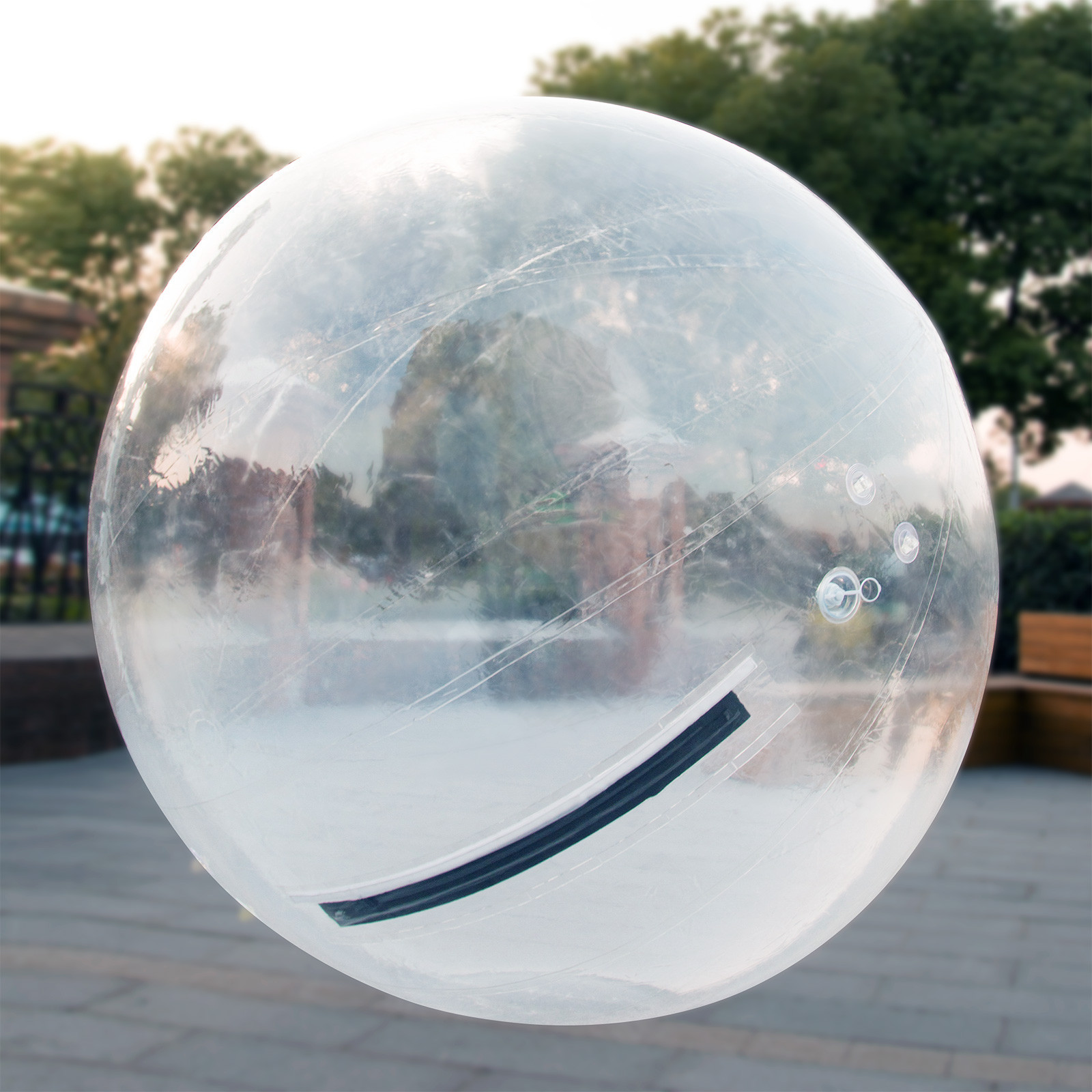 Water Walking Ball 2m/1.5m Walk Dance Roll Ball Inflatable Tizip Zipper ...