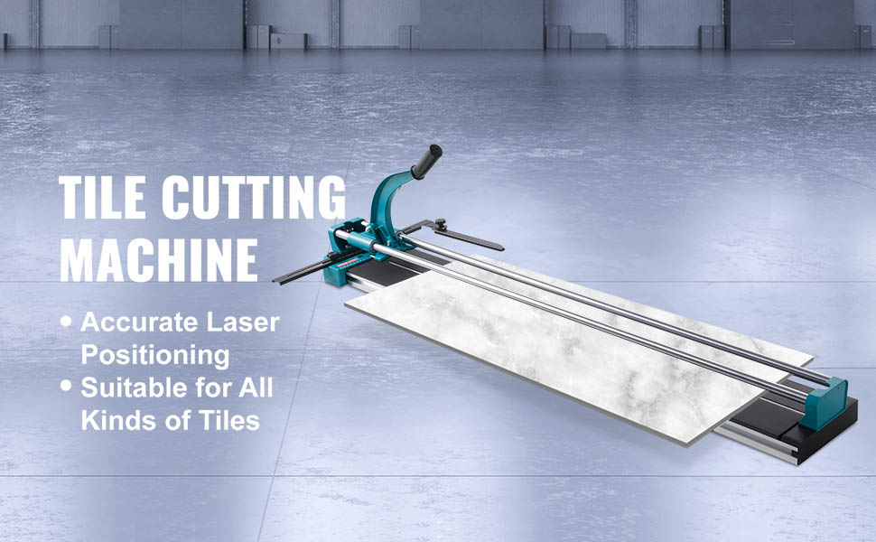 Mophorn 1200MM Tile Cutter, Manual Ceramic Floor Tiles Cutting Machine, 48 Inch Precision Cutter