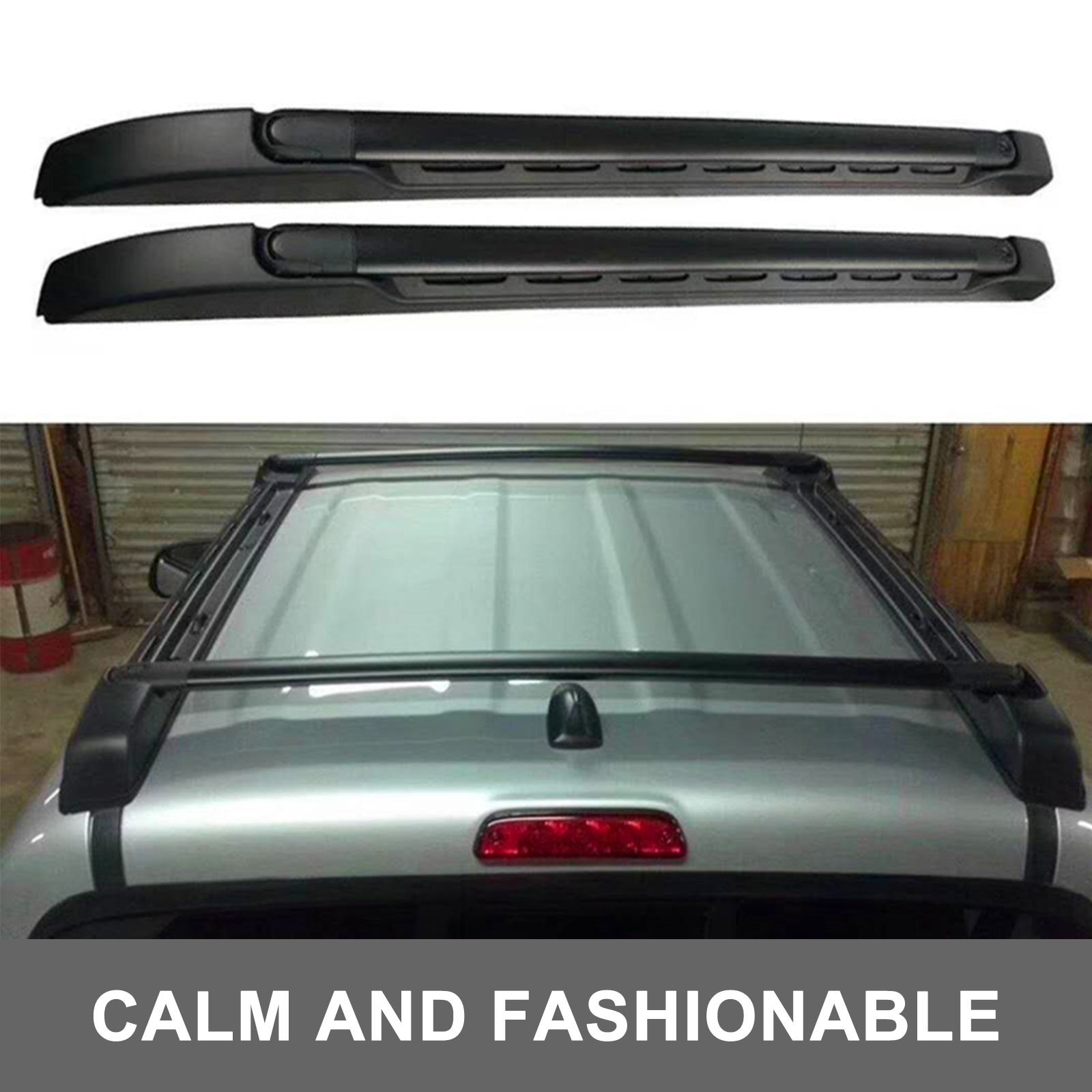VEVOR Roof Rail Compatible with 2005-2018 Toyota Tacoma Double Cab ...