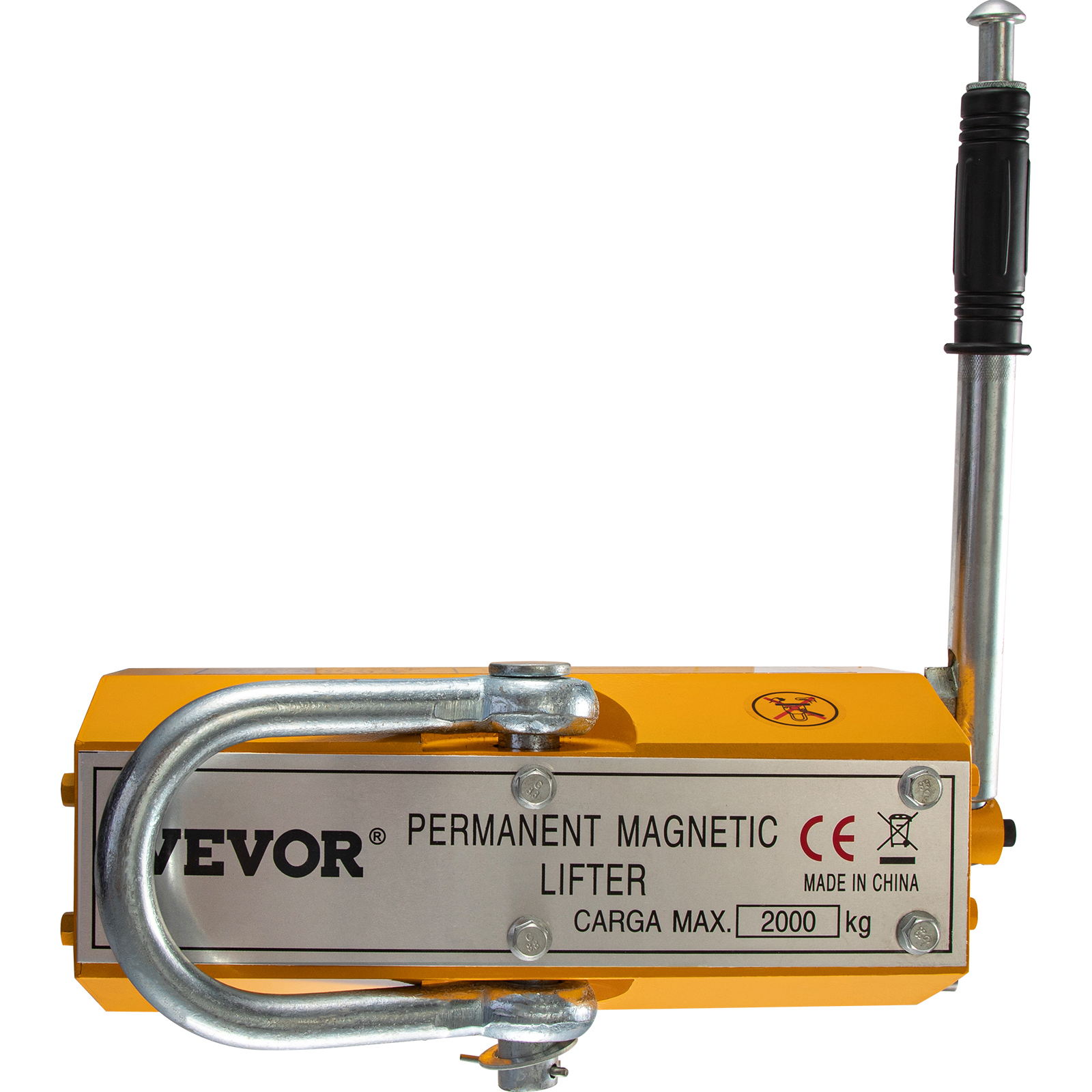 More Specifications Steel Permanent Magnetic Lifter Shackle Baking ...