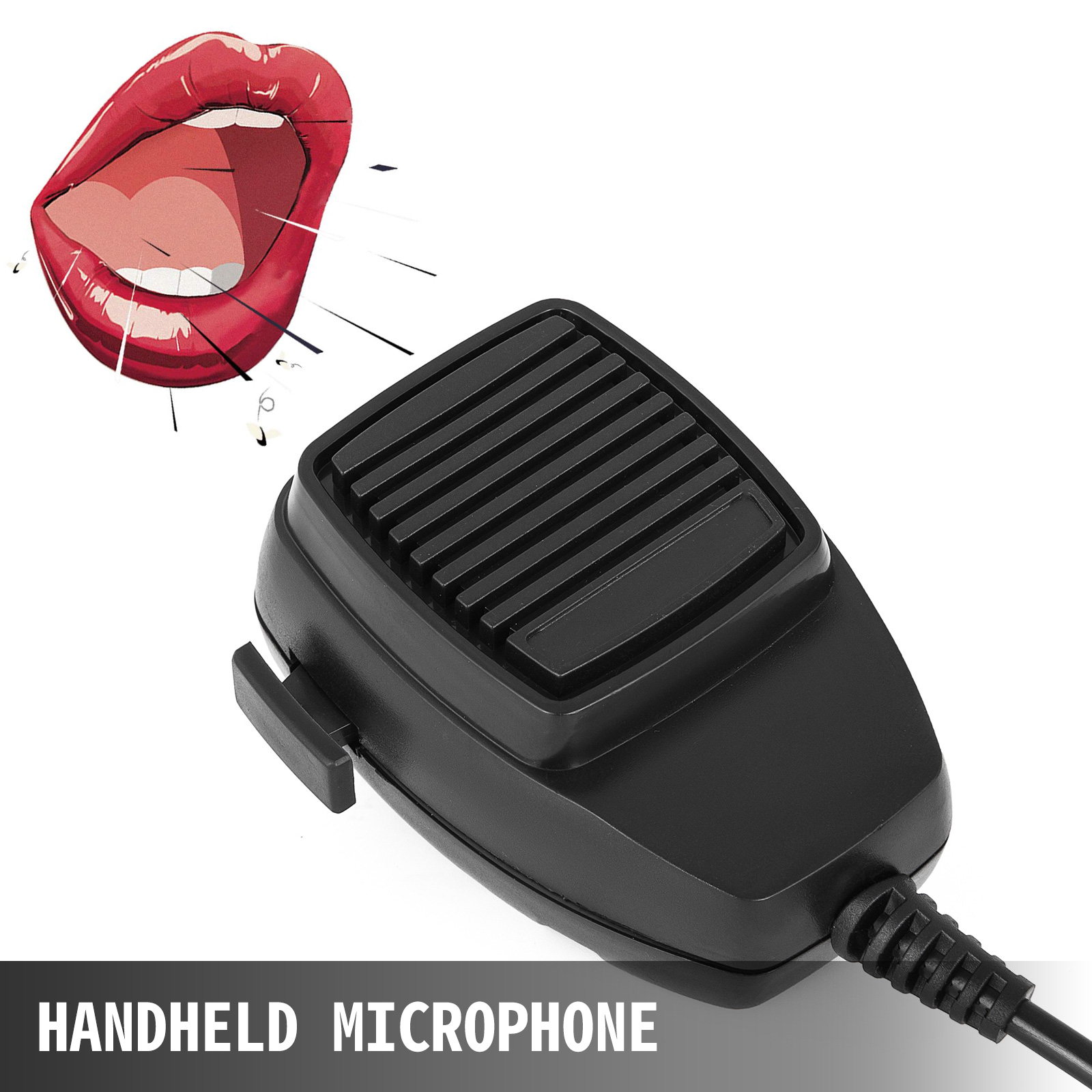 VEVOR 200W Siren Bundle 8 Tones Emergency Warning Siren with PA Speaker ...