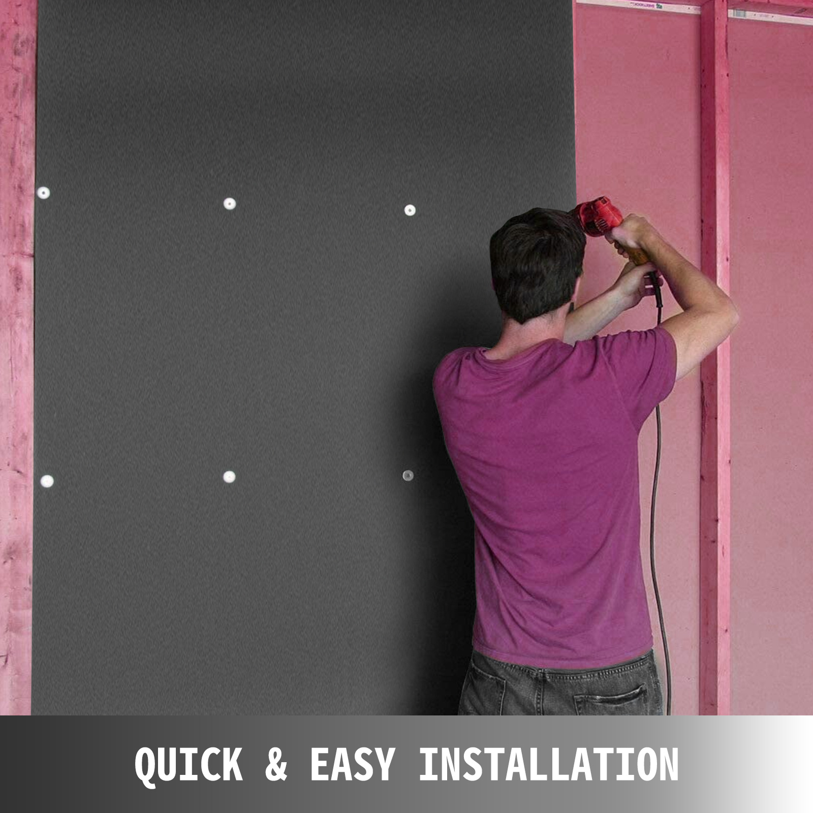 Mass Loaded Vinyl Mlv Barrier Mat 1.2*4m Acoustic Barrier Soundproof ...