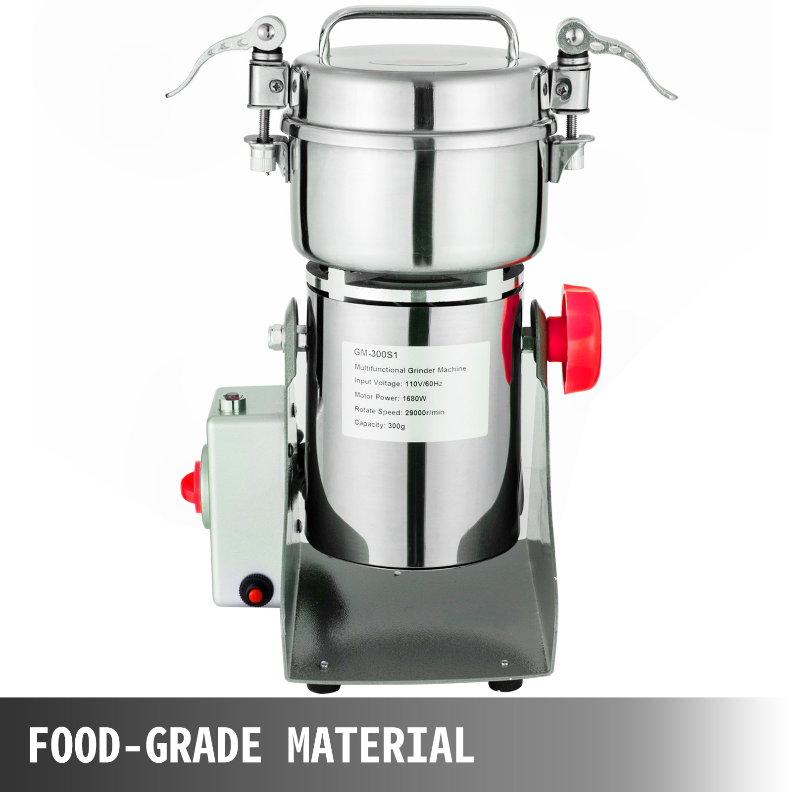 VEVOR Electric Grain Grinder 350g Grain Grinder Machine High Speed ...