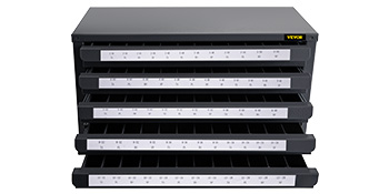 VEVOR Tap Dispenser Cabinet, Five-Drawer Tap Dispenser, Tap Organizer ...