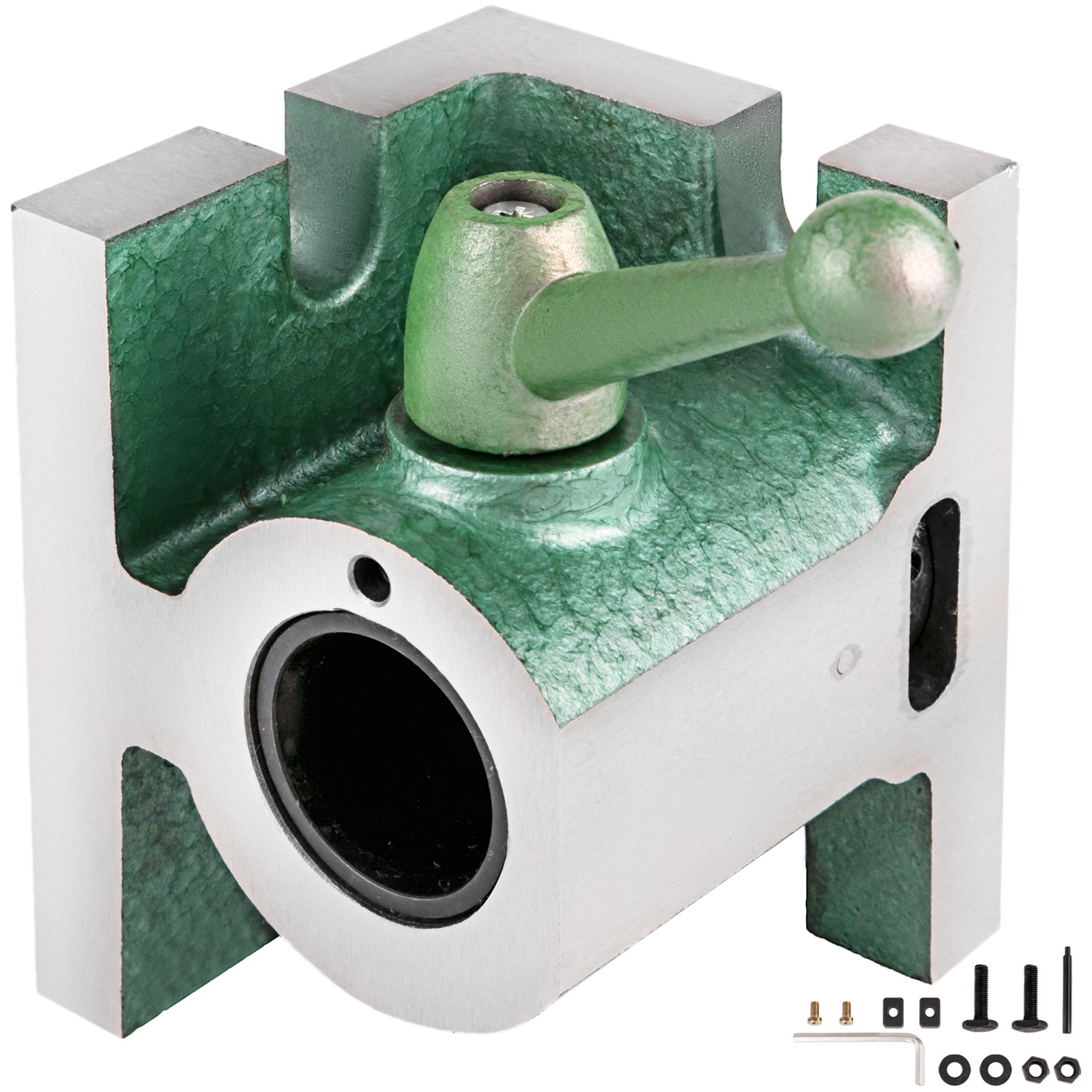 Vevor 5c Collet Fixture Collet Holder Vertical And Horizontal Angle ...