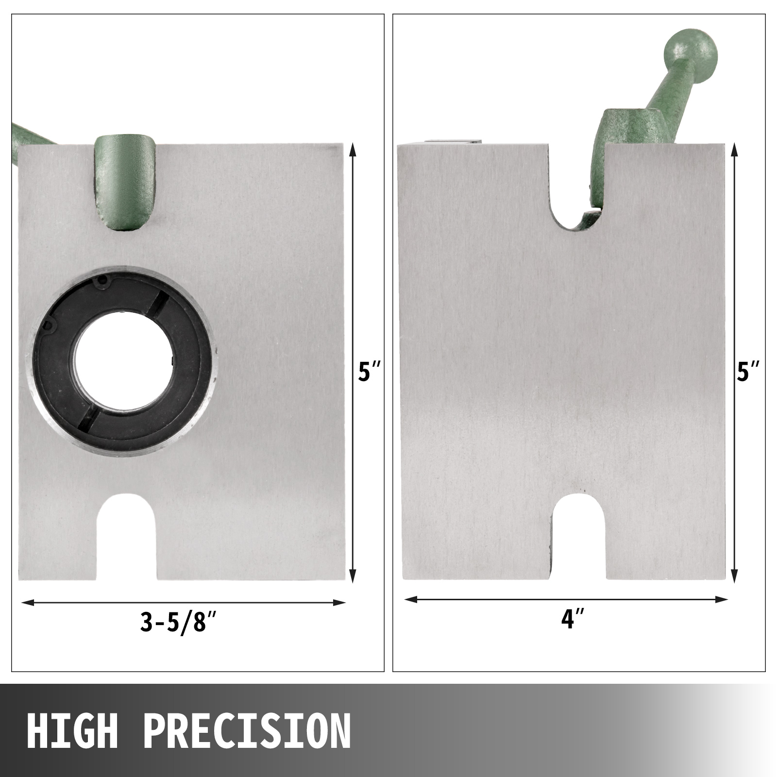 VEVOR VEVOR 5C Collet Fixture Collet Holder Vertical and Horizontal ...