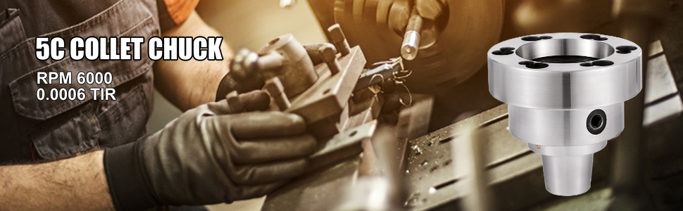 Router Collet Set 5c, Collet Adapter 6000 Rpm, D1-6 Collet Chuck For ...