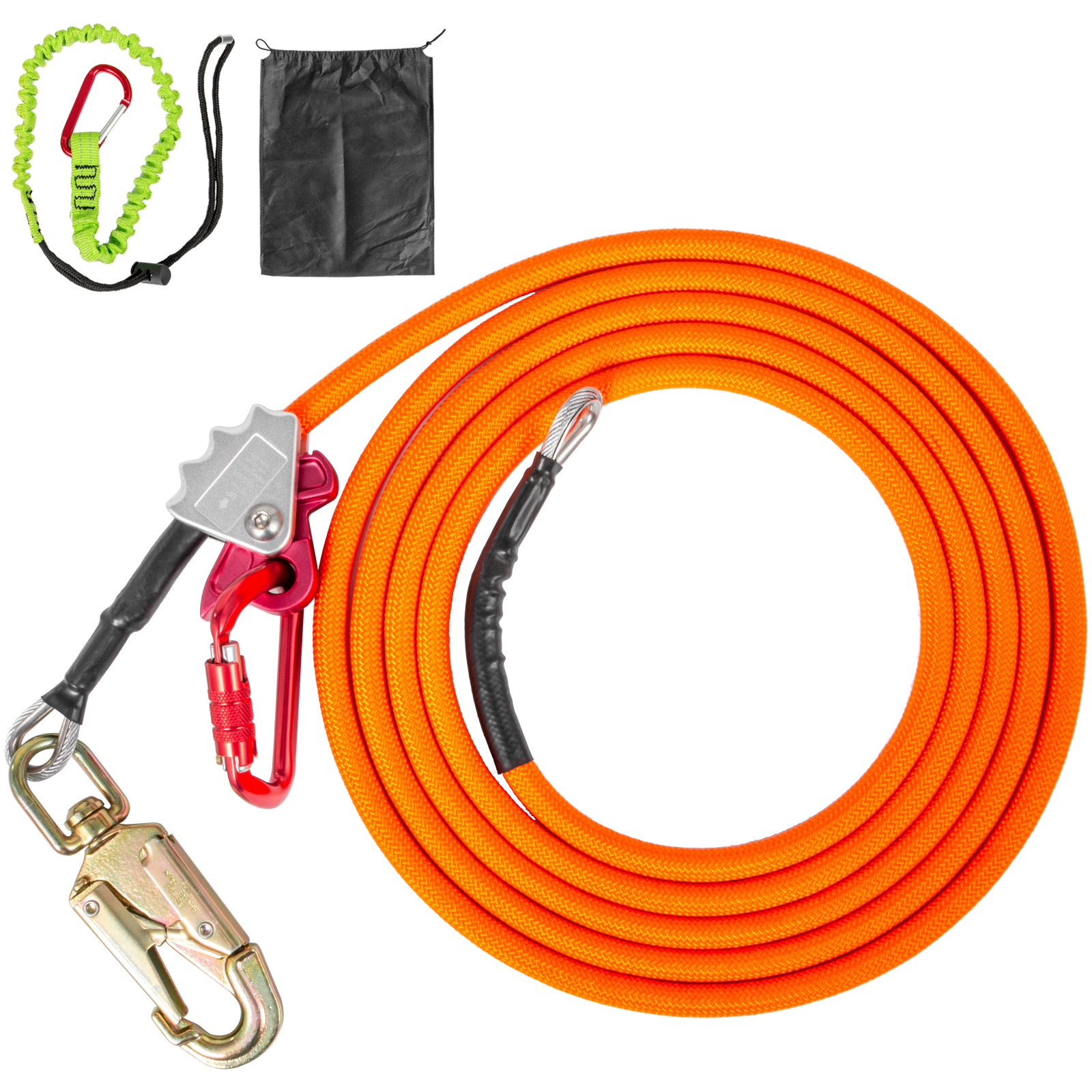 VEVOR Flip Line 5/8 Inch, Wire Core Flipline 16 ft, Wire Core Flip Line ...
