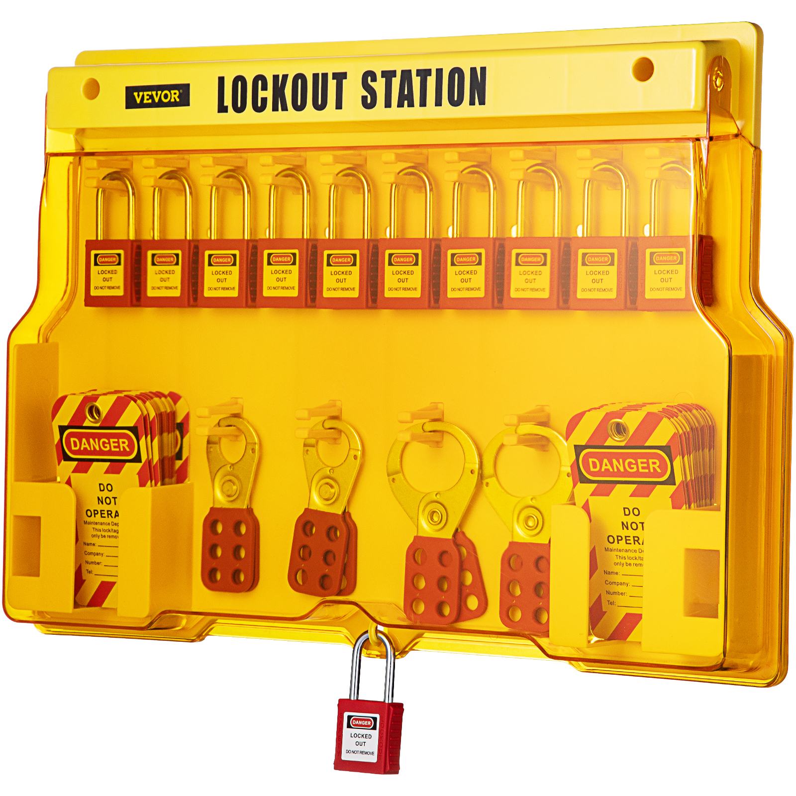 VEVOR 26 / 42 / 43 / 58 PCS Lockout Tagout Loto Kits for Electrical ...