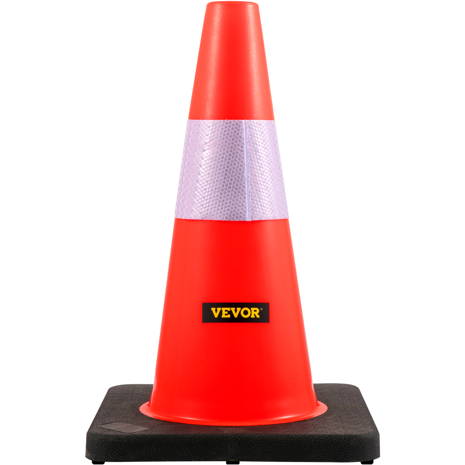 VEVOR 12PCS Traffic Safe Cones 18"/28"/30"/36" Orange with Reflective ...