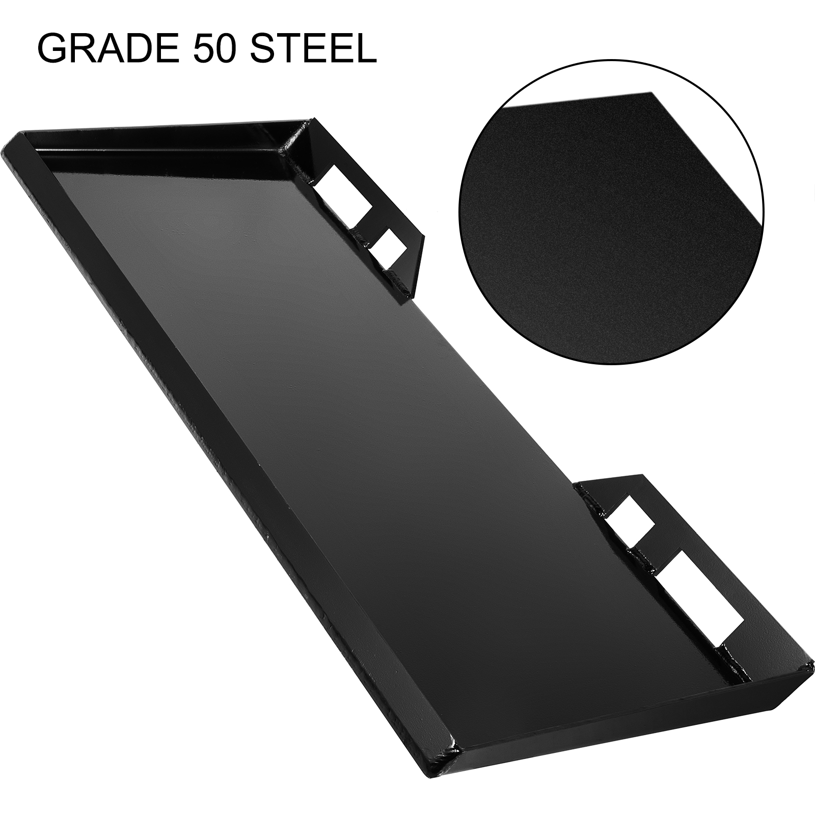 VEVOR Skid Steer Mounting Plate Bobcat Attachment Plate 1/4" Quick ...