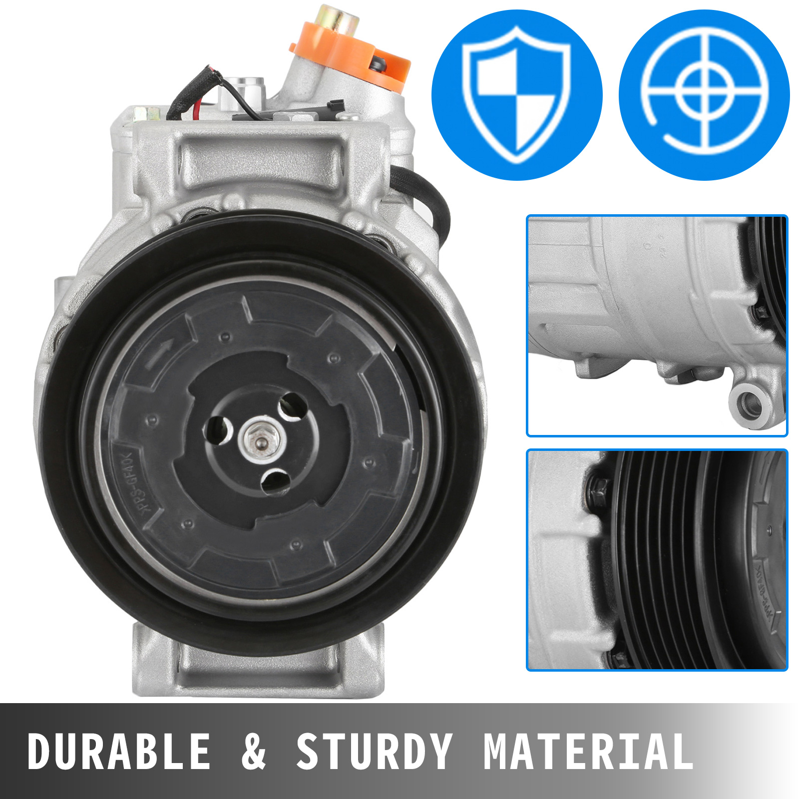 VEVOR CO 10807JC (000230011) Universal Air Conditioner A/C Compressor ...