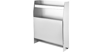 VEVOR Trailer Door Cabinet Trailer Cabinet Aluminum 33.4x26.3x7.2 Inch ...