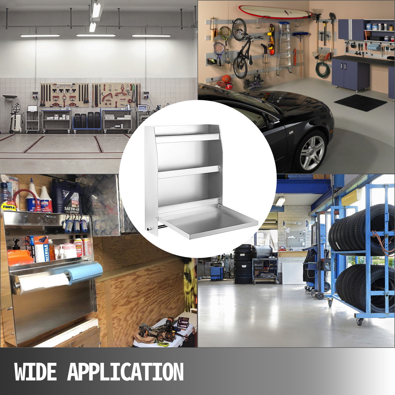 VEVOR Trailer Door Cabinet 26.5x8x33.5 Inch Trailer Cabinet Aluminum ...