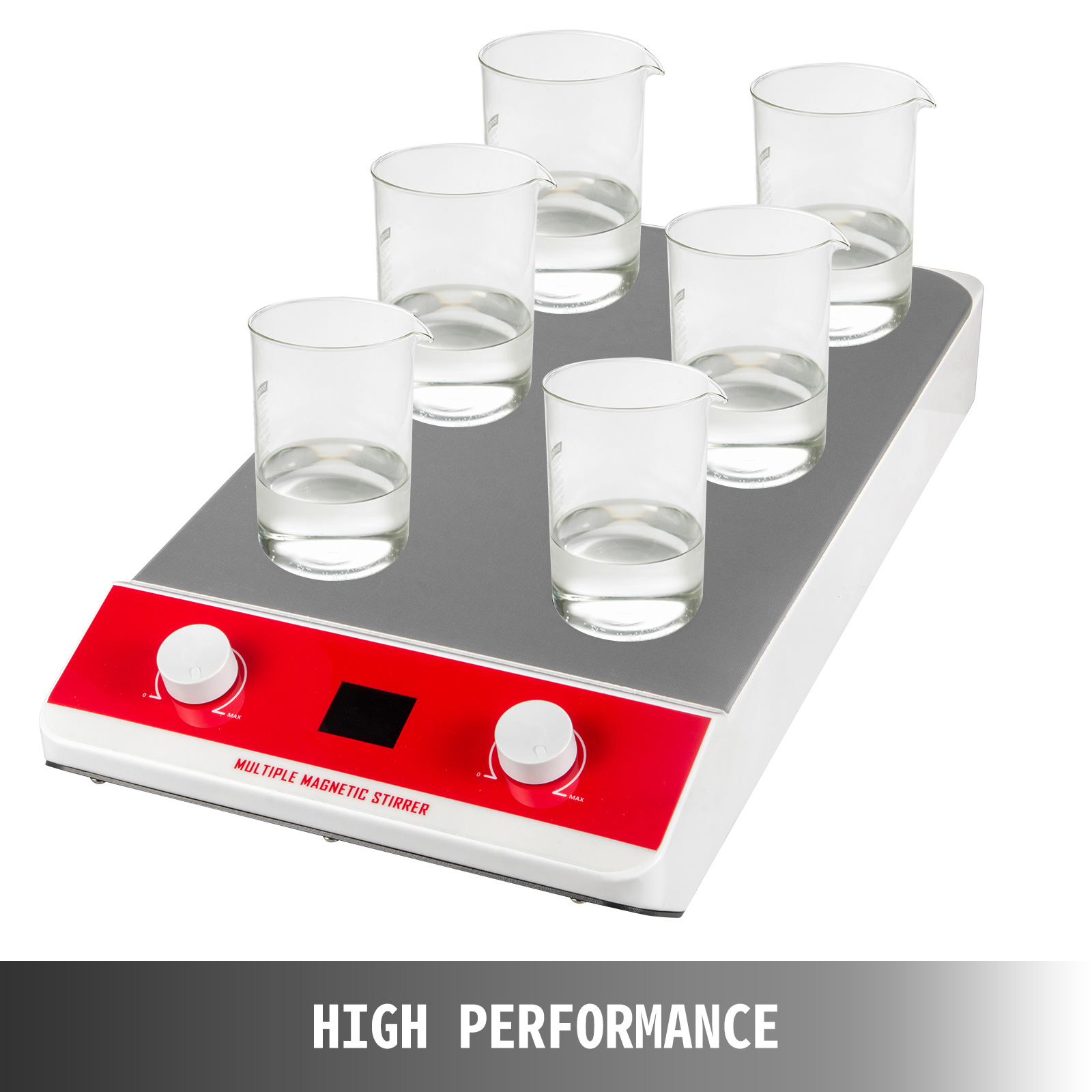 Multiple Magnetic Stirrer 6 Position Mixer 6000ml Stirring Pellet 0 ...