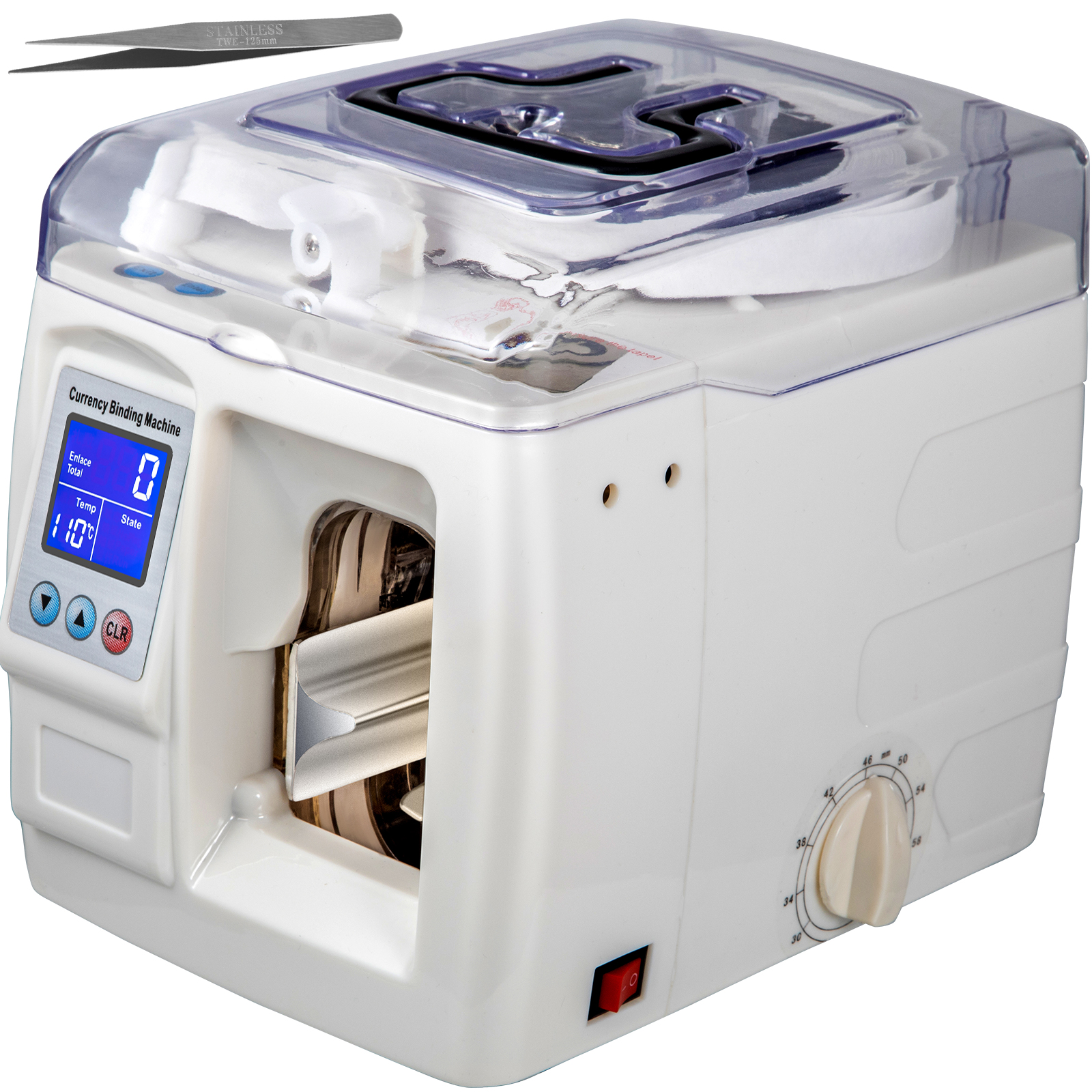 VEVOR VEVOR Banknote Binding Machine Money Bundle Bill Binding Machine ...