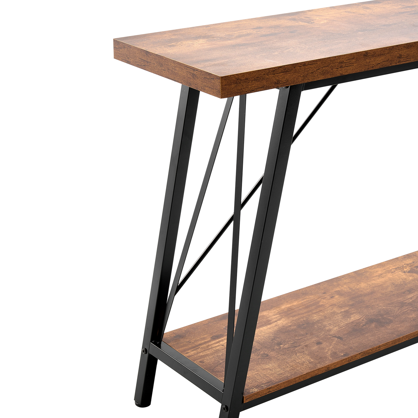 Table console étroite VEVOR à 2 niveaux pour l'entrée et le salon ...