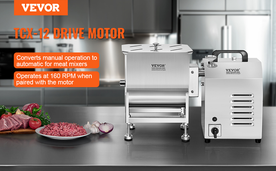 VEVOR Multi-functional Meat Processing Motor Suitable for Meat Mixer ...