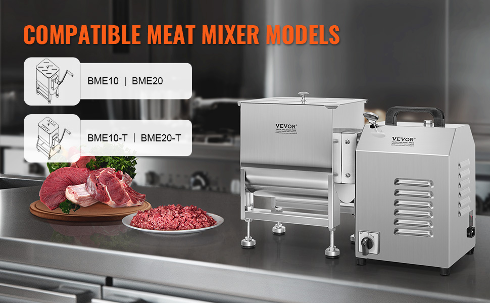 VEVOR Multi-functional Meat Processing Motor Suitable for Meat Mixer ...