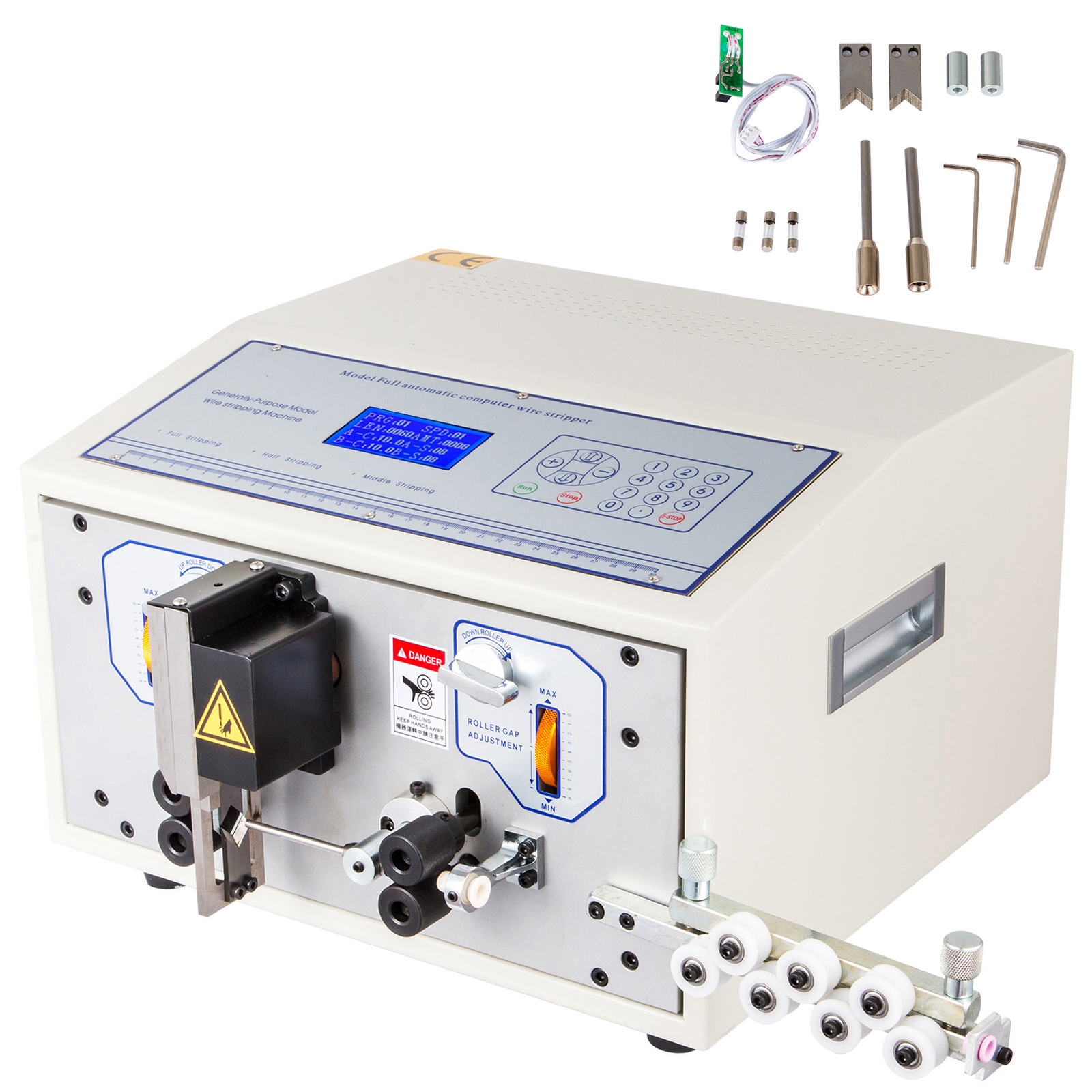 Wire Stripping Machine 200w 220v Automatic Electric Wire Cutting Wire ...