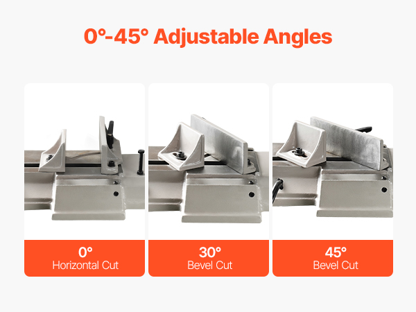 Metal Horizontal Band Saw 4 in x 6 in 550W Motor Variable Speed Bandsaw ...