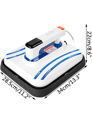 VEVOR Portable Heat Press 12x10 3 in 1 Inch Easy Press Multifunction ...