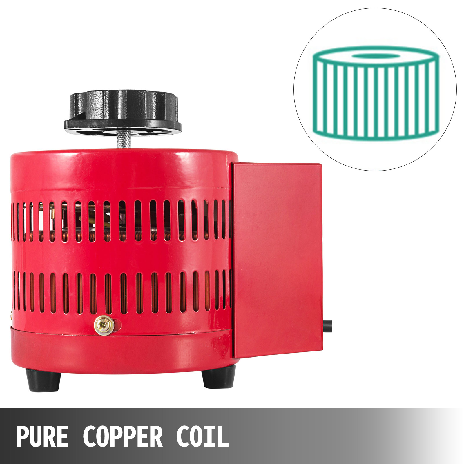 Variac Transformer Variable Ac Voltage Regulator 500va 60hz Copper Coil ...