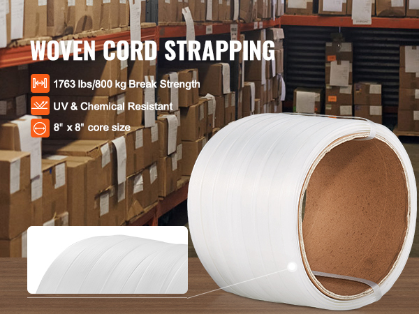 VEVOR Banding Strapping Kit with Strapping Tensioner Tool, 328 ft ...