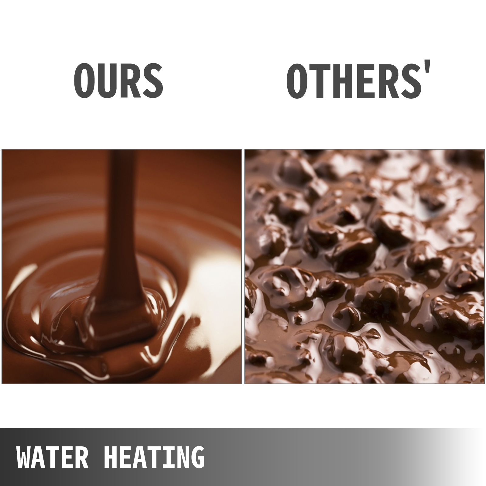 VEVOR 1KW Electric Chocolate Melting Pot Machine 5 Tanks 26.45lbs ...