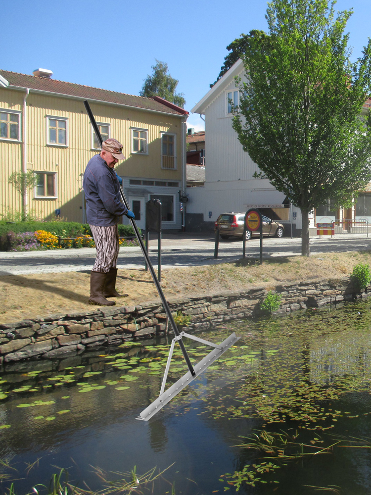 Vevor Weed Rake Lake Weed Cutter Black Muck Rake 36" Pond Aquaticweed ...