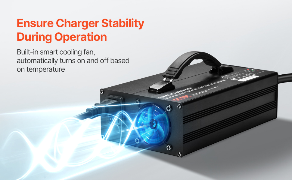 Forklift Battery Charger Smart Fully Automatic 24V 30A Fast Charger ...