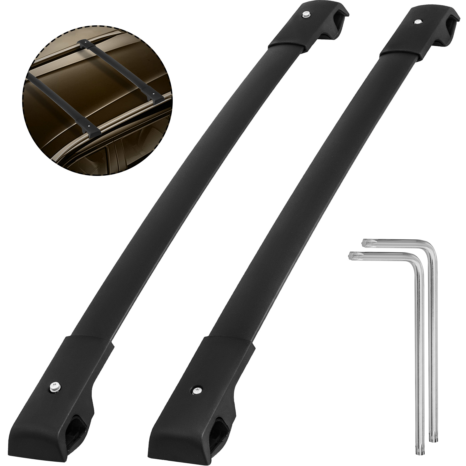 For Subaru Impreza XV Crosstrek Aero Roof Rack Cross Bar 2012-2017 ...