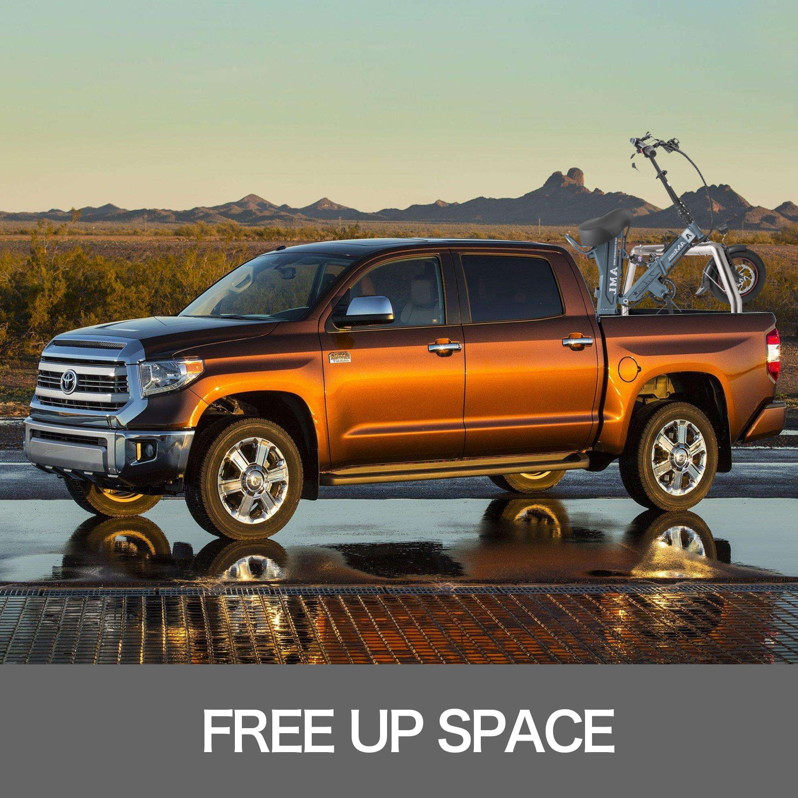 Universal 3" Truck Ladder Rack Stainless Steel Tray Pipe Rack Rear ...