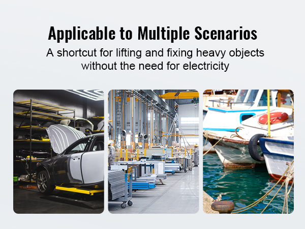 VEVOR Palan à Levier Manuel 1,5 T Palan à Levier Manuel Tire-Fort ...