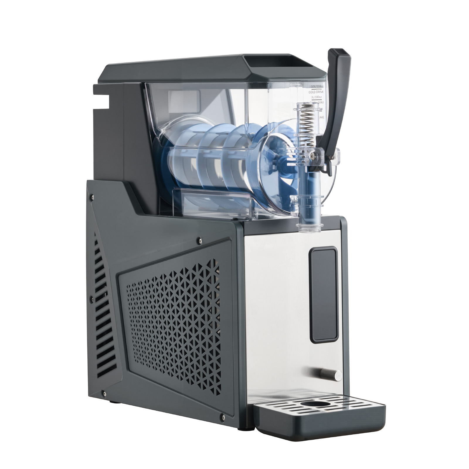 UIMOSO 4L/135OZ FROZEN Drink Machine with Single Tank, No Ice Required ...