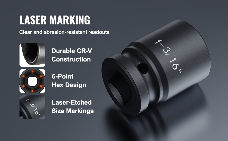 Impact Socket Set Impact Sockets 3/4 Inches 21 Piece 3/4 Inches to 2 ...