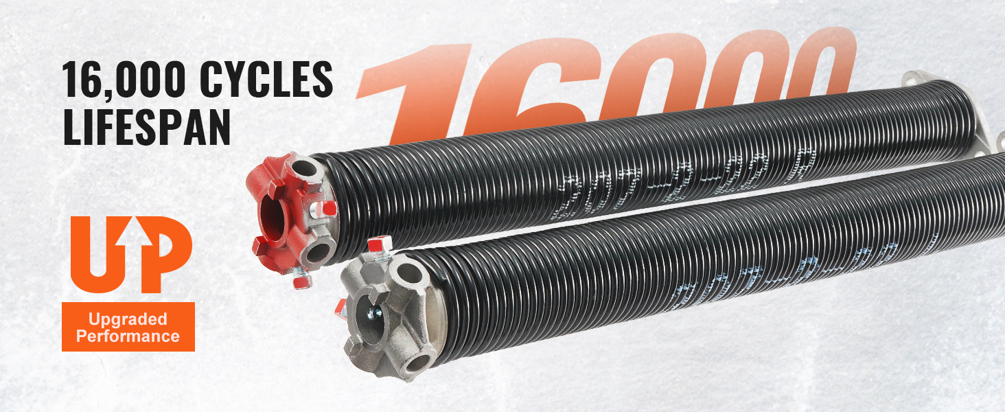 Torsion Spring Winding Bars Garage Door Torsion Springs Pair - 0.207" X ...