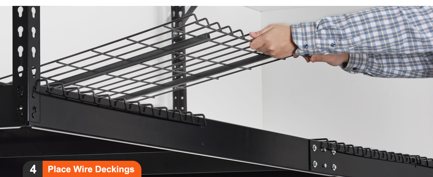 VEVOR Overhead Garage Storage Rack, 3x8 Garage Ceiling Storage Racks ...