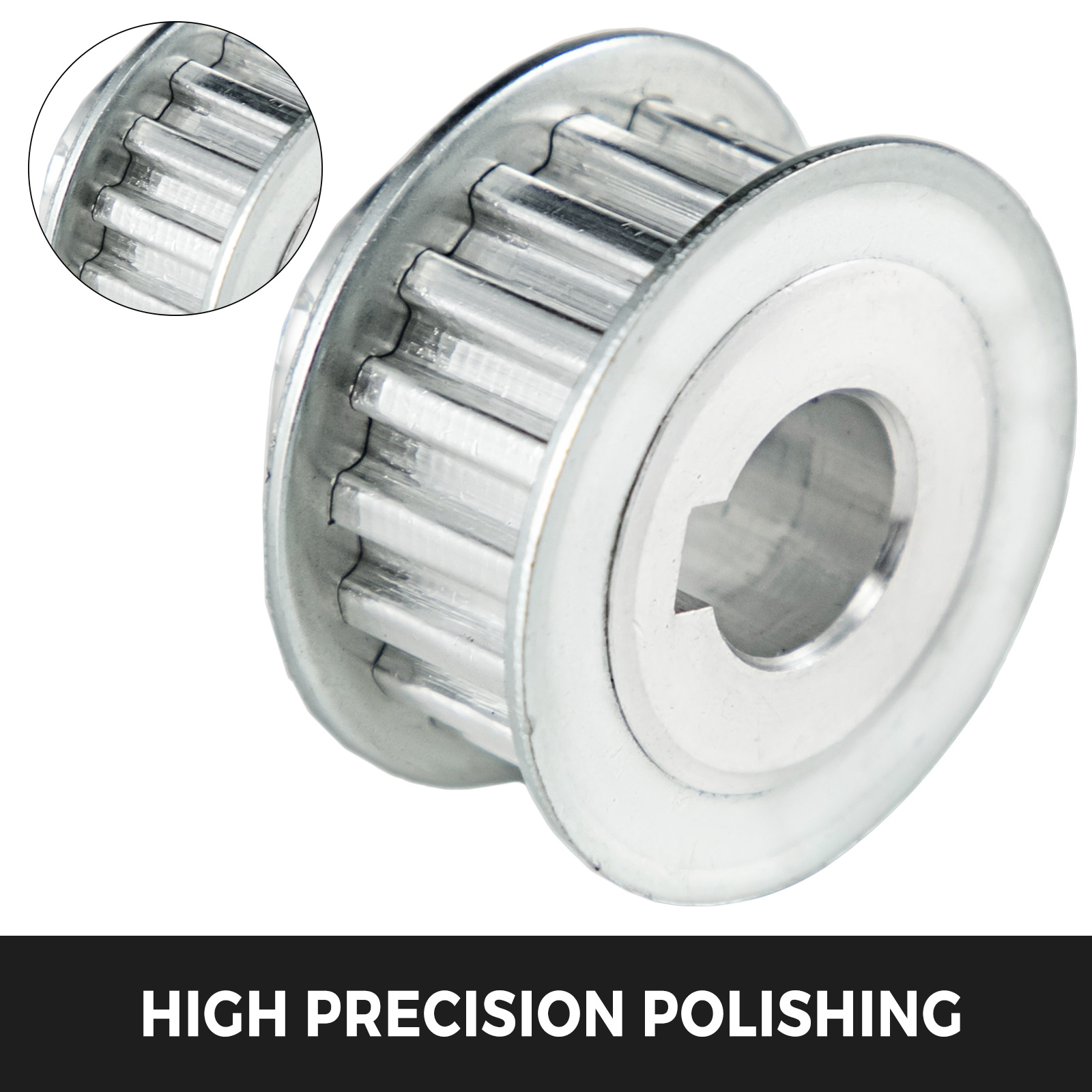 VEVOR Metal Lathe Gear 7x10,12,&14"Gear/Belt 3pcs Set Timing Belt High ...