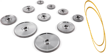 VEVOR 11PCS Metal Lathe Gears, Replacement Gears for Mini Lathes with ...