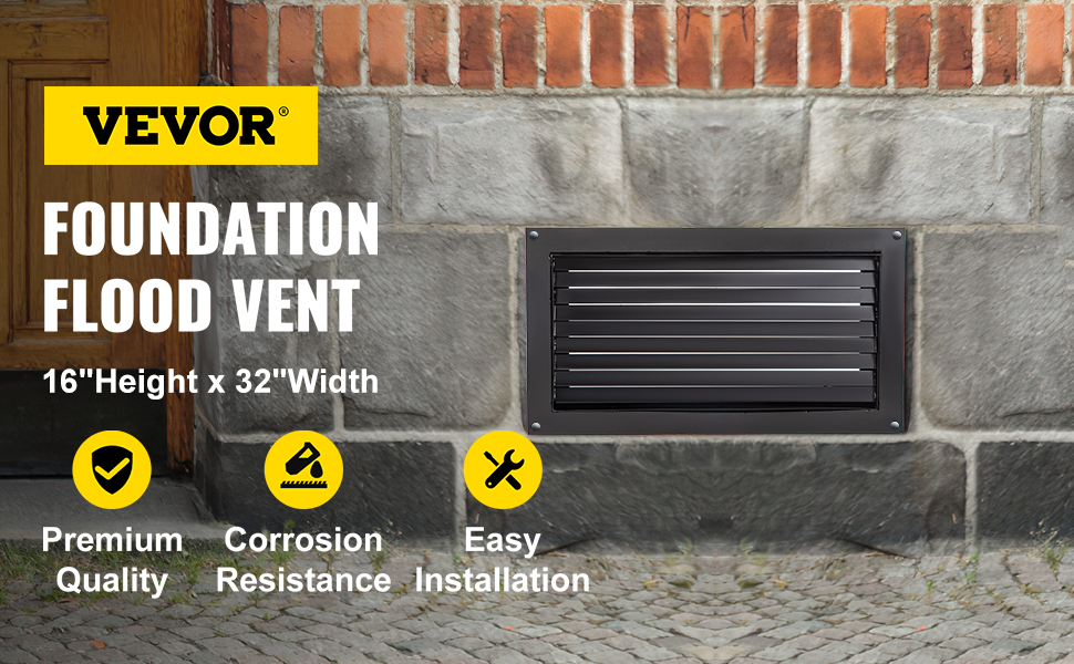 VEVOR Flood Vent, 16 VEVOR Flood Vent, 16