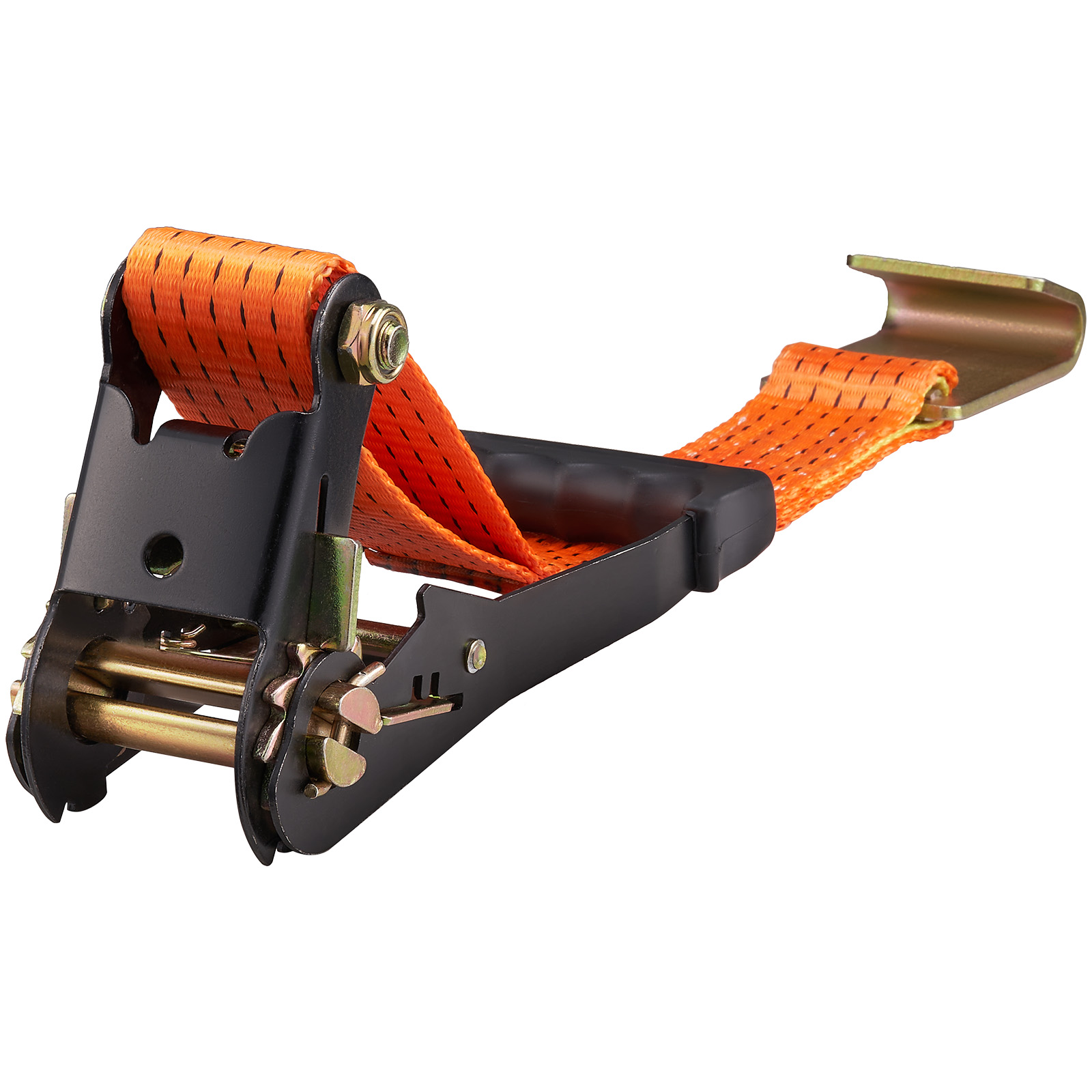 VEVOR Car Tie Down Straps with Chain Anchors Ratchet/Wheel Chock/Snap ...