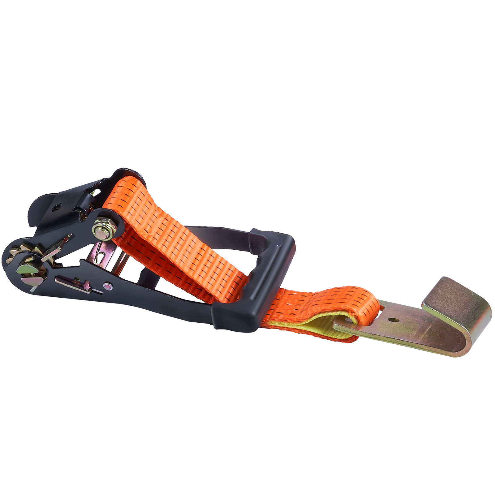 VEVOR Car Tie Down Straps with Chain Anchors Ratchet/Wheel Chock/Snap ...
