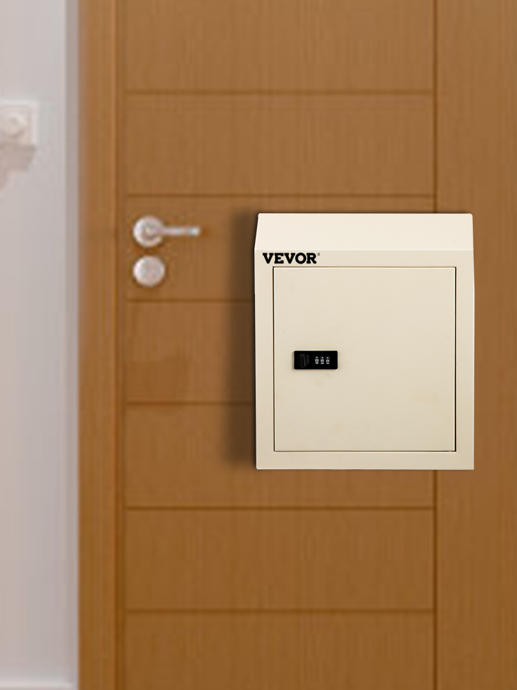 VEVOR Through-The-Door Locking Drop Box Door Drop Box 11.8''x4.3''x14.2 ...