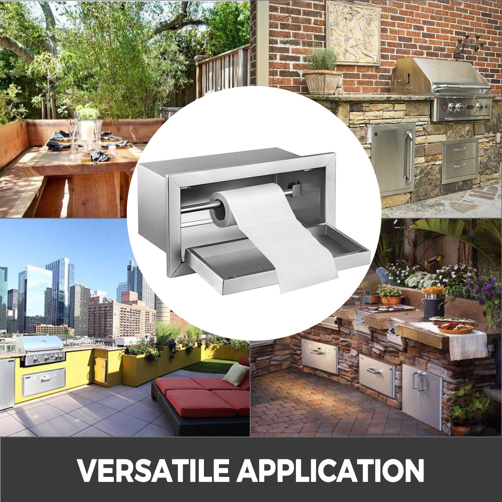 Paper Towel Holder Wind Proof Water Proof 16 Mm Bar Pro Utmost In ...