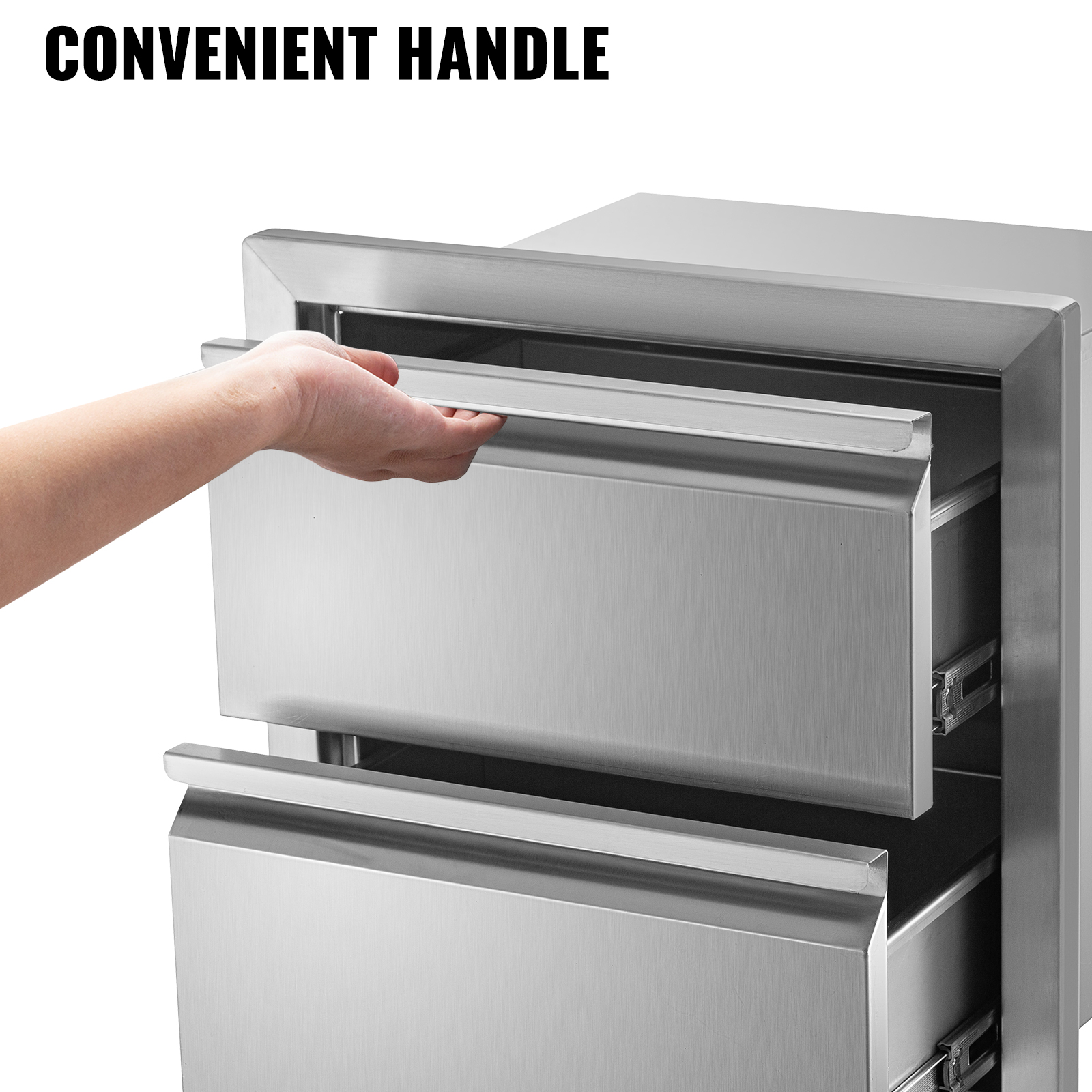 VEVOR Stainless Steel Outdoor Kitchen Drawers, Drawers Outdoor 490x ...