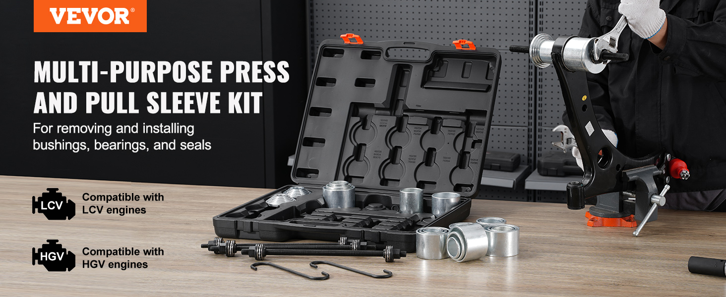 Kit de manchons de traction et de pression VEVOR 28 pièces pour ...