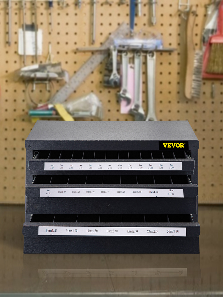 VEVOR Tap Dispenser Cabinet, Three-Drawer Tap Dispenser, Tap Organizer ...