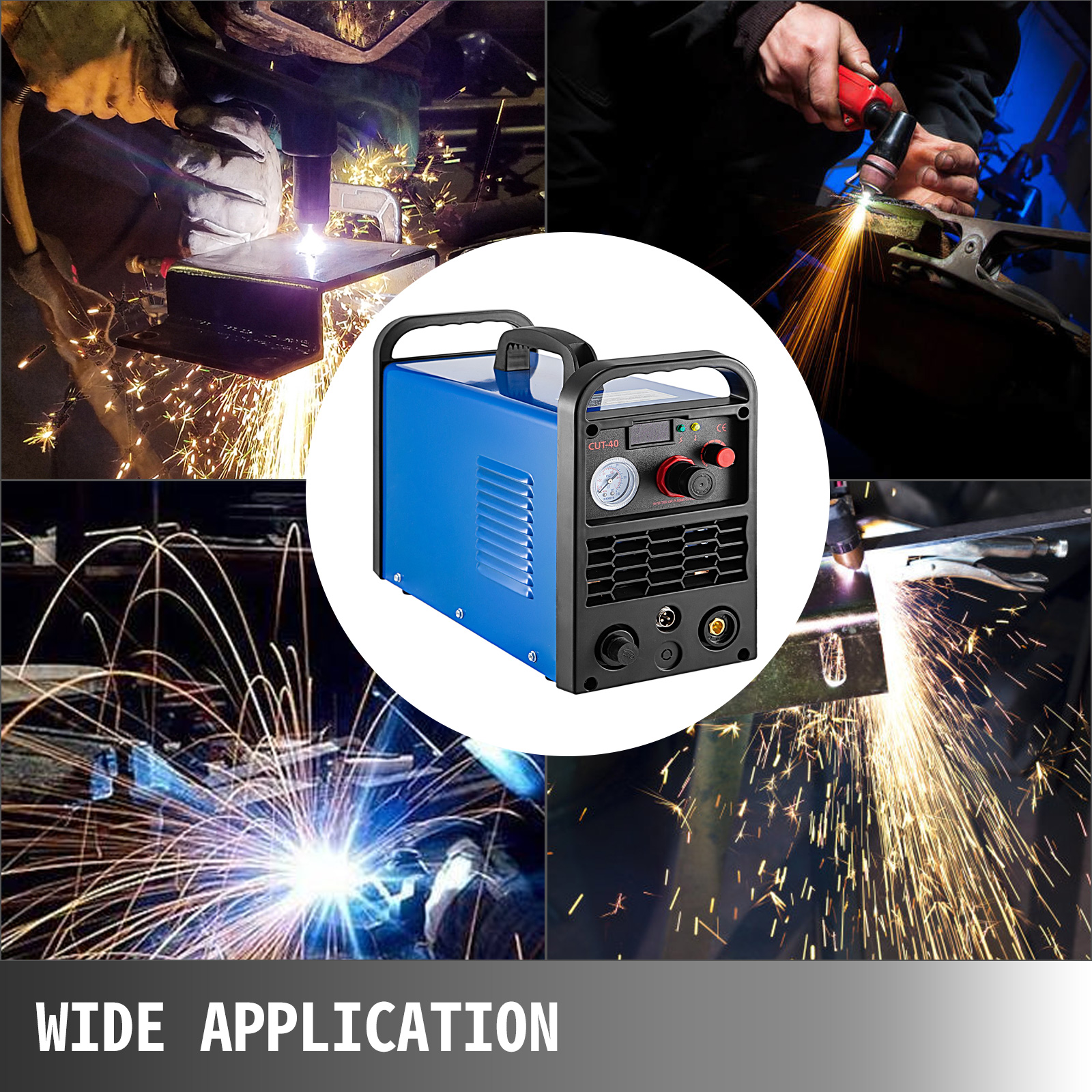 Plasma Cutter Air Plasma Cutter Cut-40 Inverter Cutter Dual Voltage 110 ...